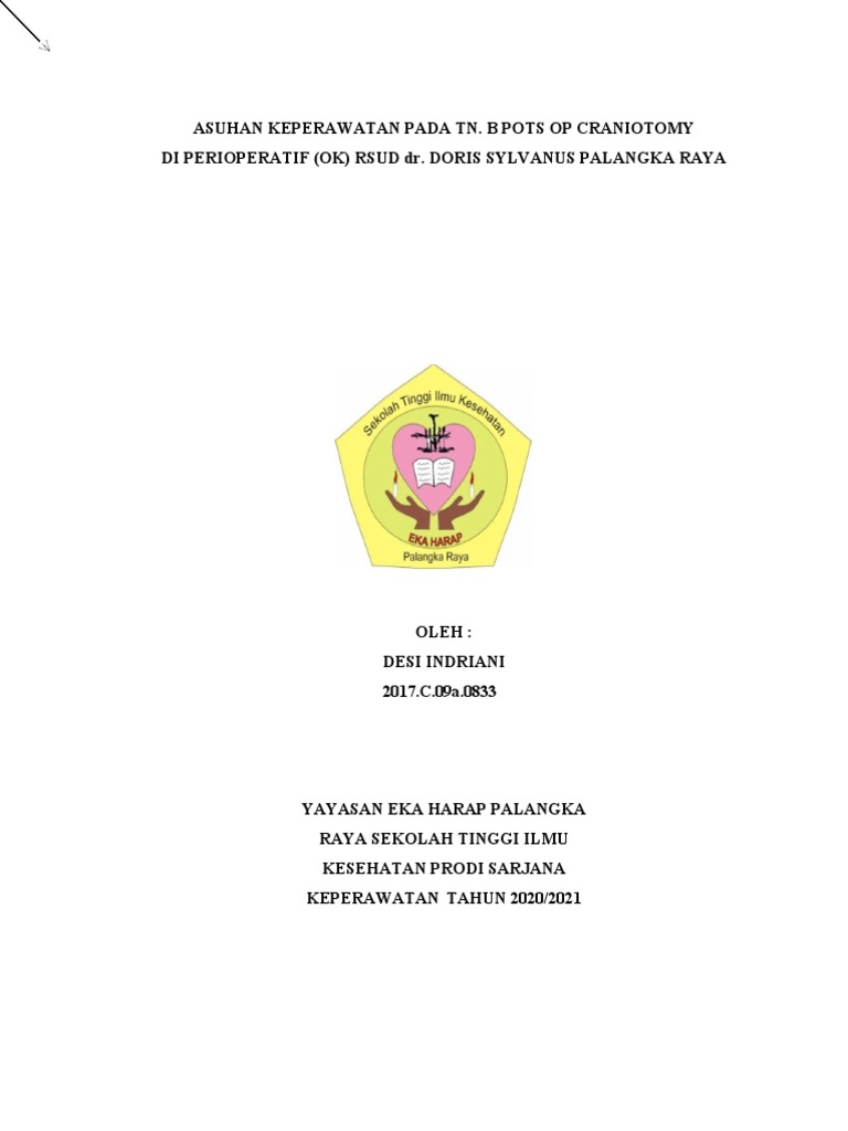 LP Askep Post Op Craniotomy H 1 | PDF