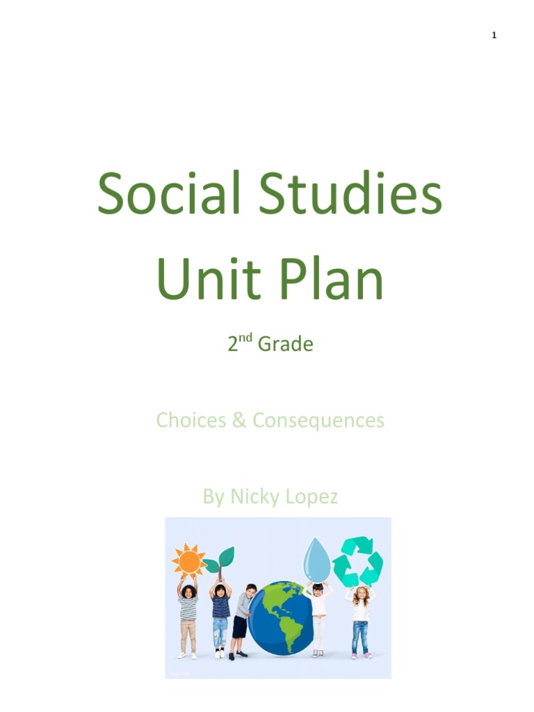 Social Studies Unit Plan | Download Free PDF | Individualized Education ...