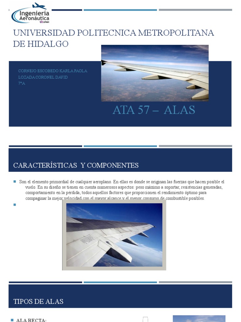 Ata 57 Alas | PDF | Ala | Avión