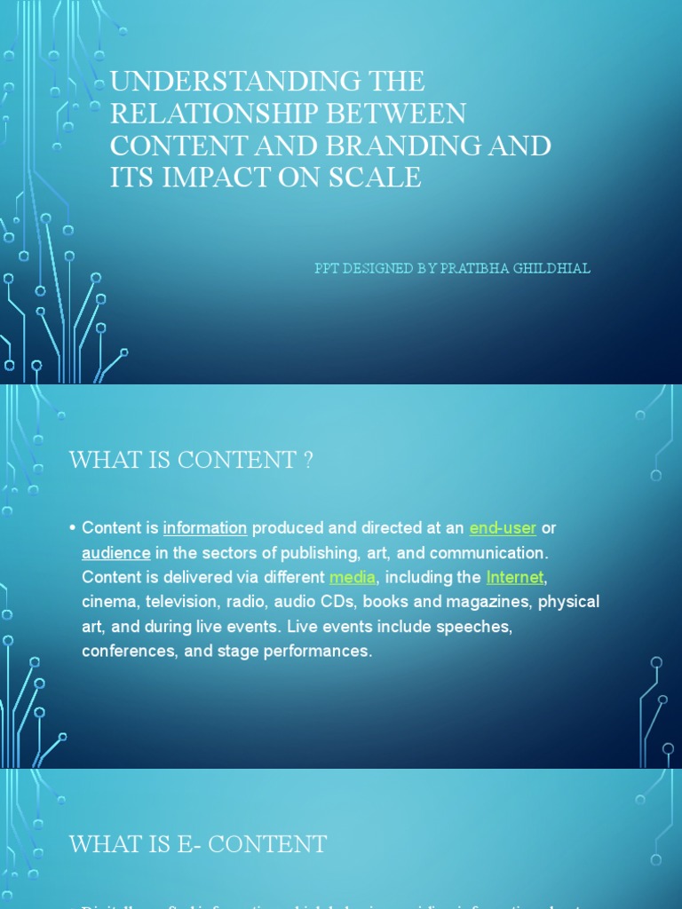 Understanding The Relation Content Branding and Its Impact On Scale ...
