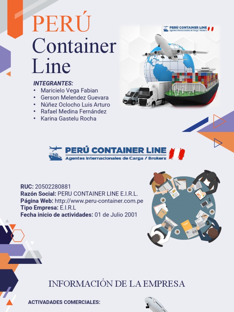 Perú Container Line | PDF | Logística | Perú