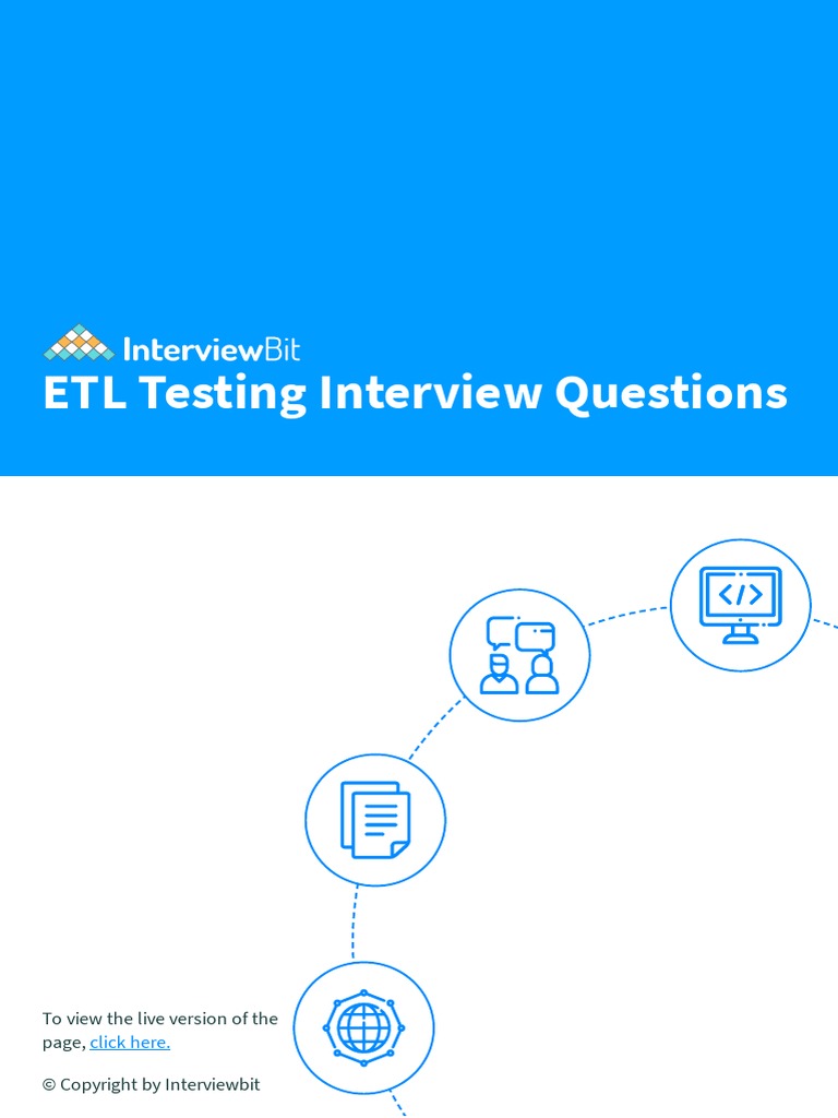 Etl Interview Questions | PDF | Data Warehouse | Databases