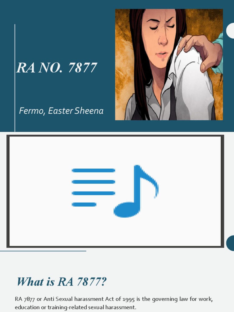 RA No 7877 | PDF | Sexual Harassment | Employment