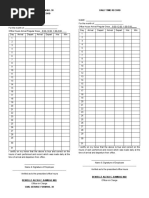 Daily Time Record Form (CS Form No. 48) | PDF