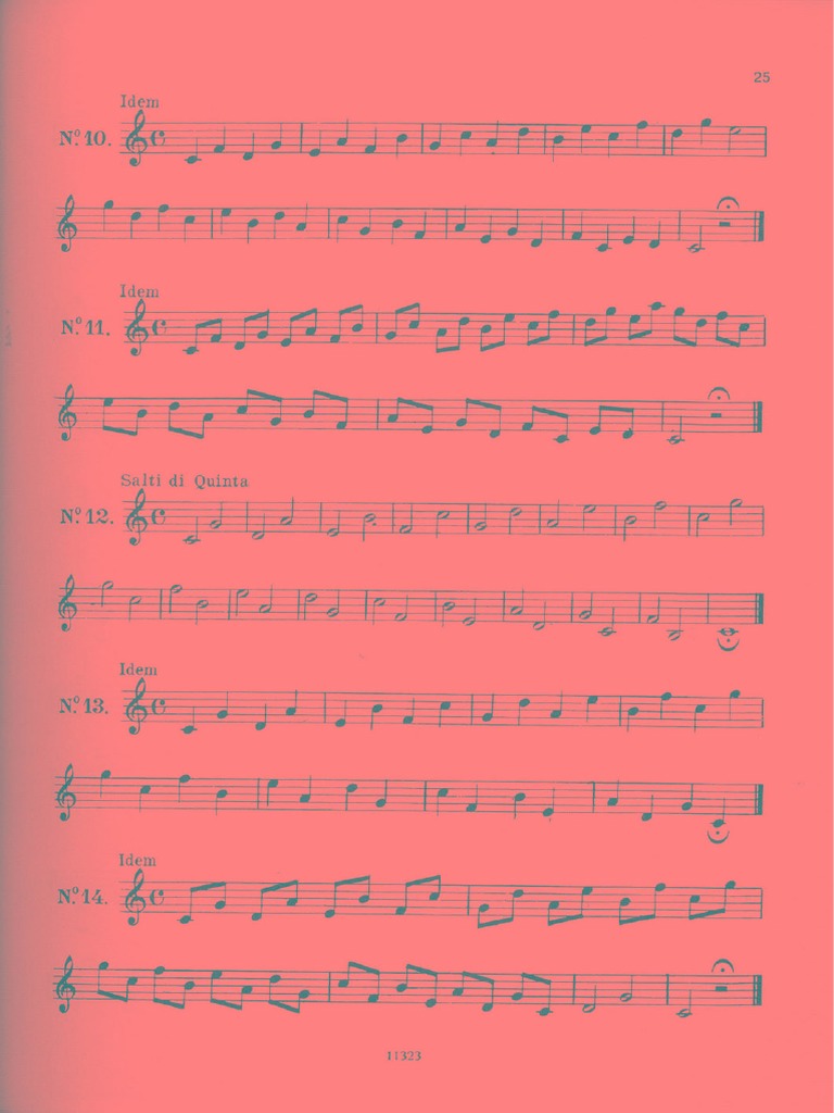 P. Bona - Solfeggio (Trascinato) 5 | PDF