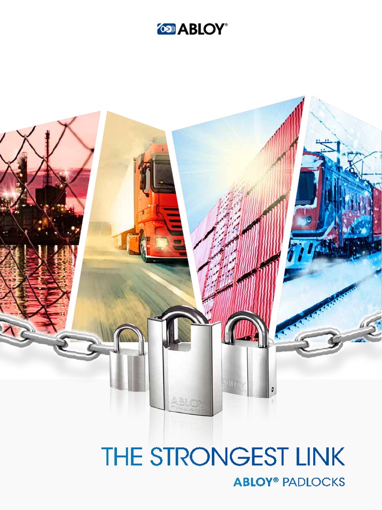 Abloy Padlock Brochure | PDF | Steel | Door