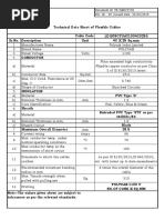 Cable GTP | PDF | Electrical Resistance And Conductance | Electrical ...