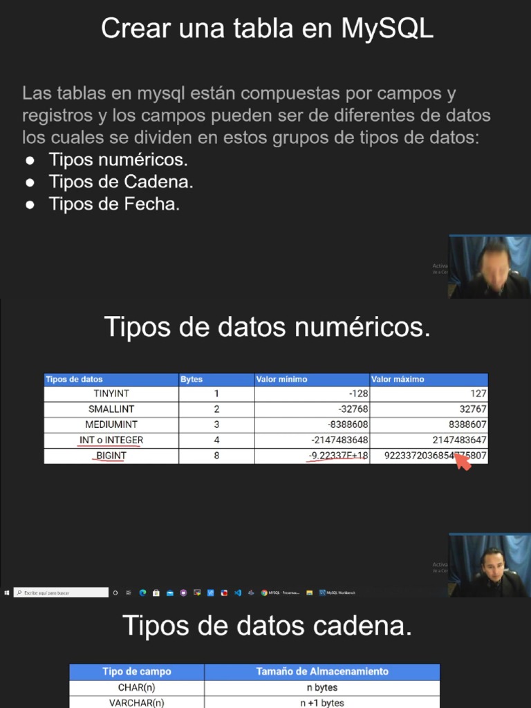 Crear Una Tabla en MySQL Workbench | PDF