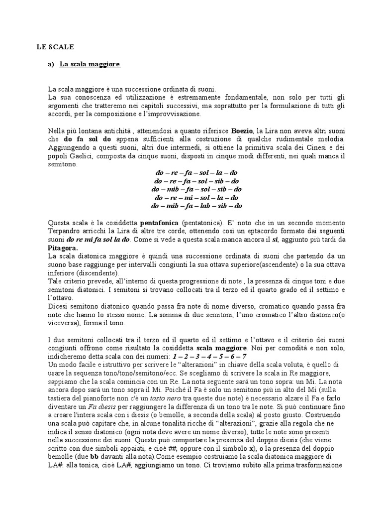 2 - Le Scale | PDF