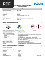 HDS Pinol | PDF | Agua | Toxicidad