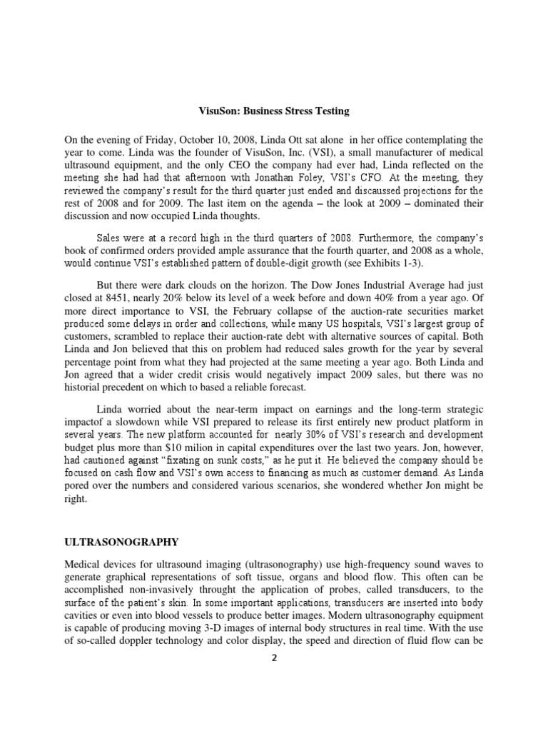 Visu Son | PDF | Medical Ultrasound | Medical Imaging