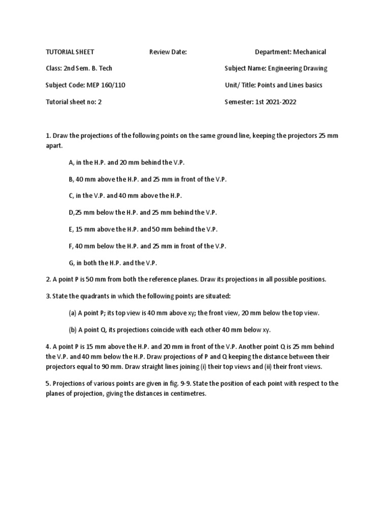 EGD Assignment 2 NCU | PDF | Geometry