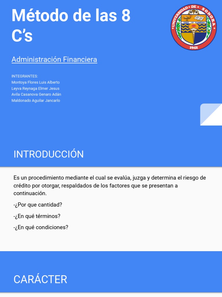 Método de Las 8 C's | PDF