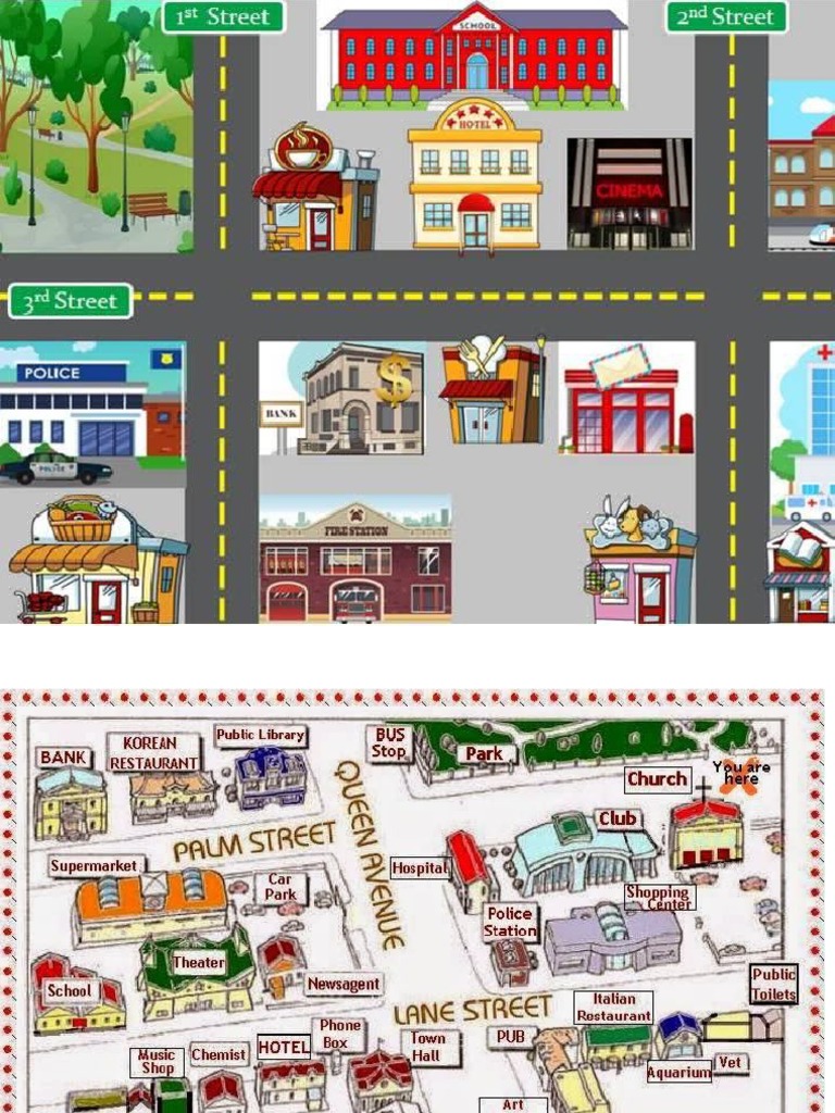 Places in Town | PDF