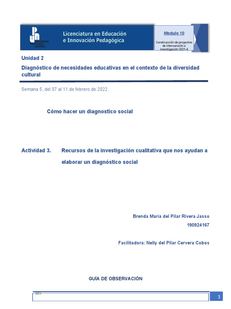 Brivera Tecnicasinvcualitativa | PDF | Salón de clases | Cognición