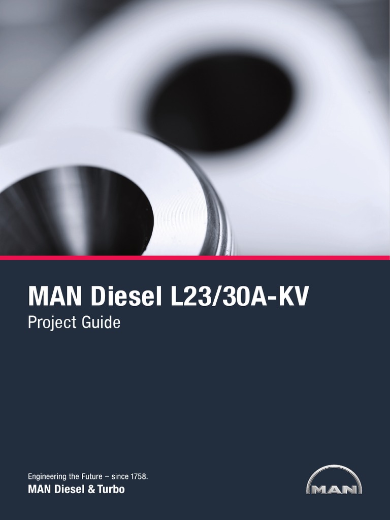 MAN Diesel L23/30A-KV: Project Guide | PDF | Screw | Transmission ...