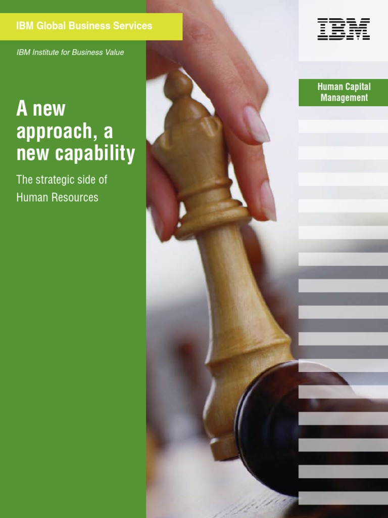 A New Approach A New Capability | PDF | Human Capital | Leadership