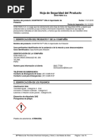 Msds Refrigerante Prestone 50-50 | PDF | Especialidades Medicas | Química