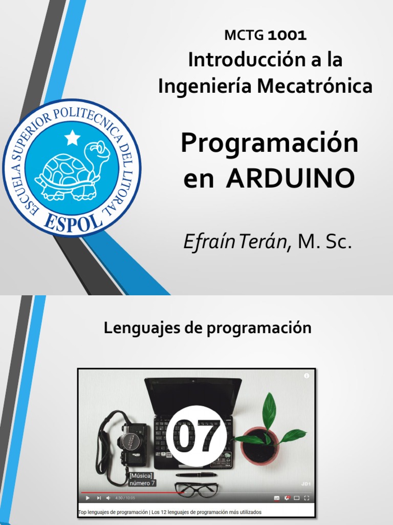 Programación Básica en Arduino | PDF | División (Matemáticas) | Variable (informática)