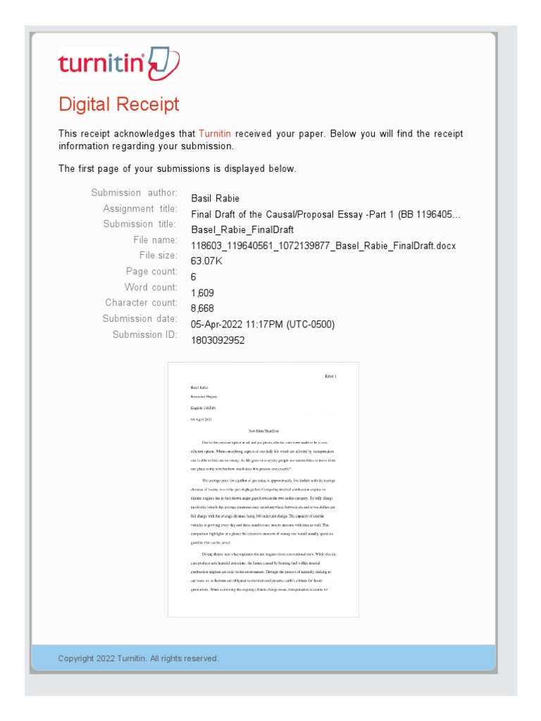 Receipt Basel Rabie Finaldraft | PDF