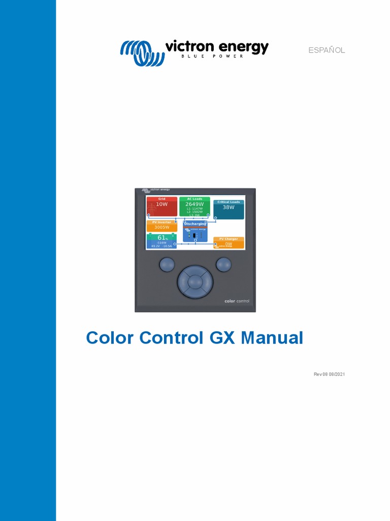 GX Device Manual-Es | PDF | USB | Sensor