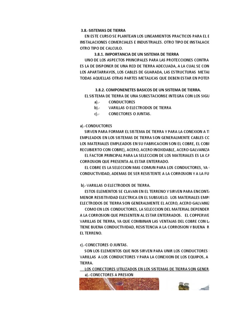 Iem 3.8 Diseño Red de Tierras | PDF