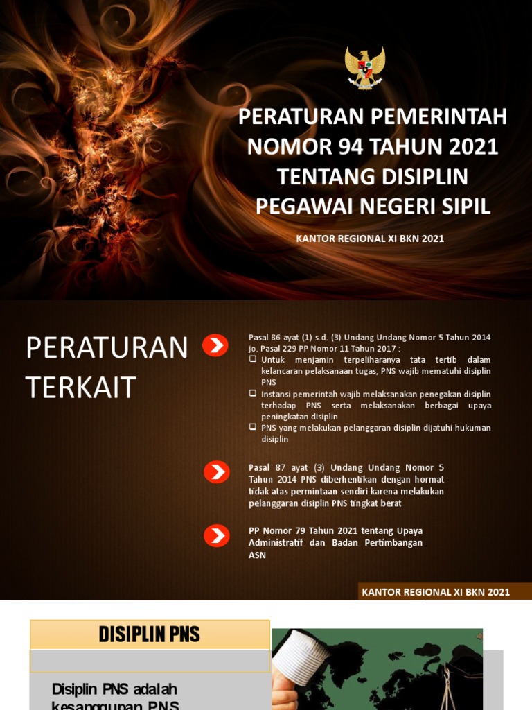 PP 94 Tahun 2021 | PDF