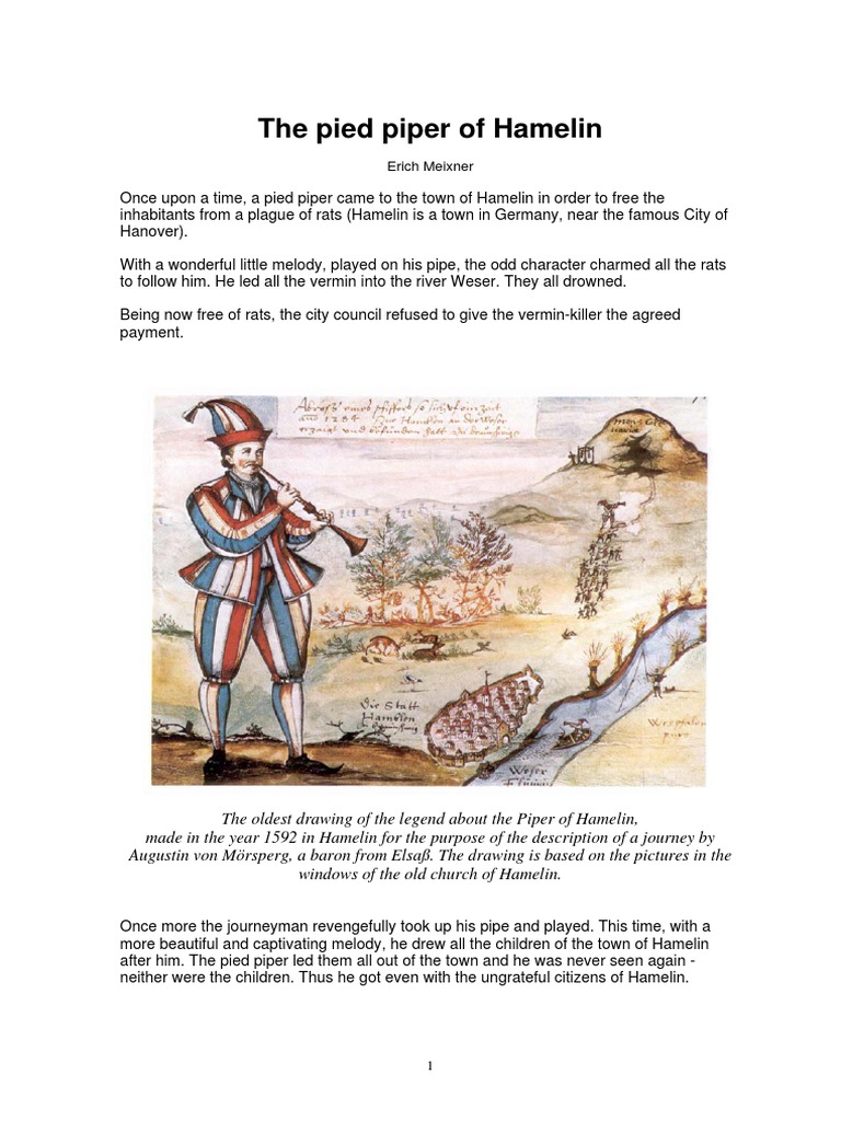 Pied-Piper of Hamelin | PDF