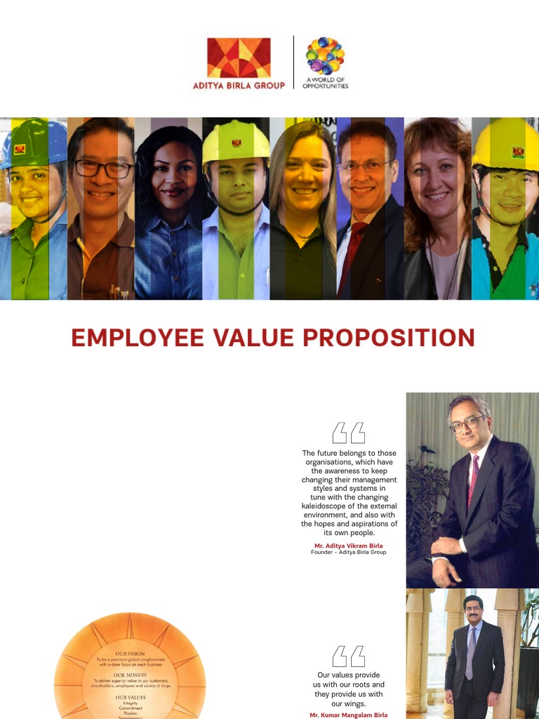 Employee Value Proposition Brochures | PDF | Incentive | Employment