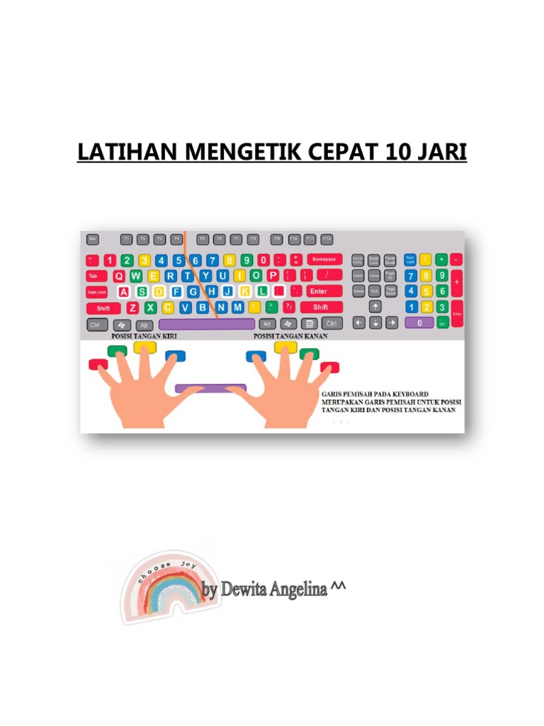 Latihan Mengetik 10 Jari | PDF