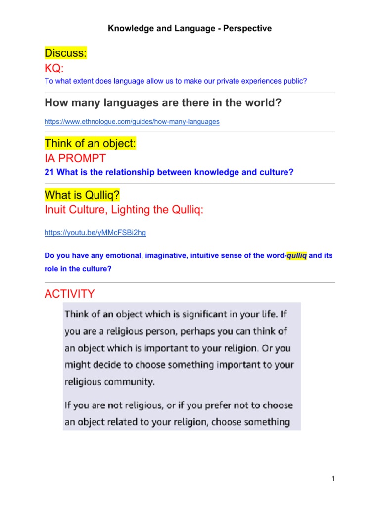 How Many Languages Are There in The World?: Discuss | PDF