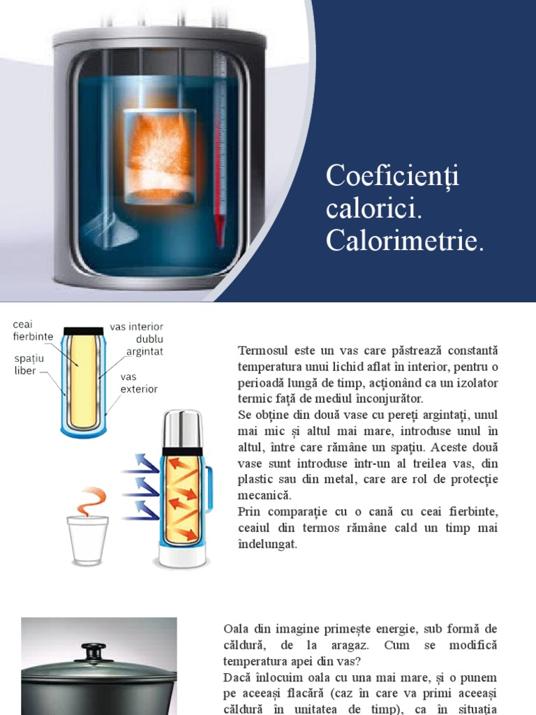 Coeficienti Calorici - Calorimetrie | PDF