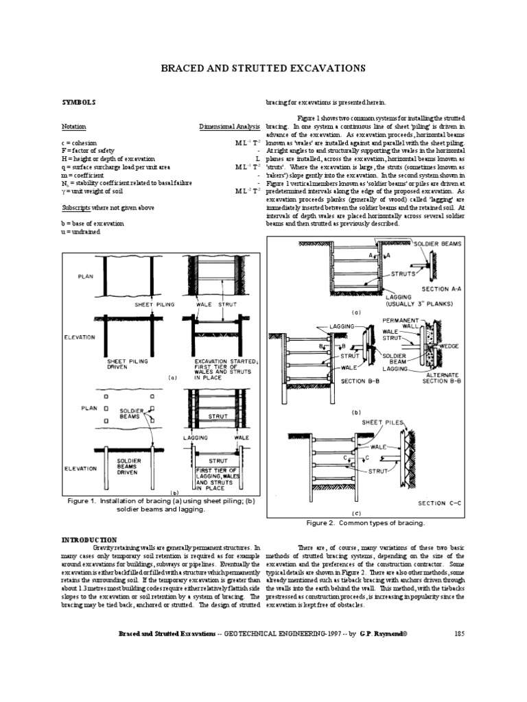 19 Brace | PDF | Deep Foundation | Geotechnical Engineering