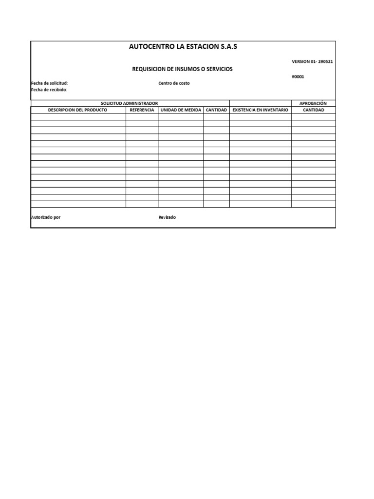 Formato de RQ | PDF | Gasolina | Petróleo