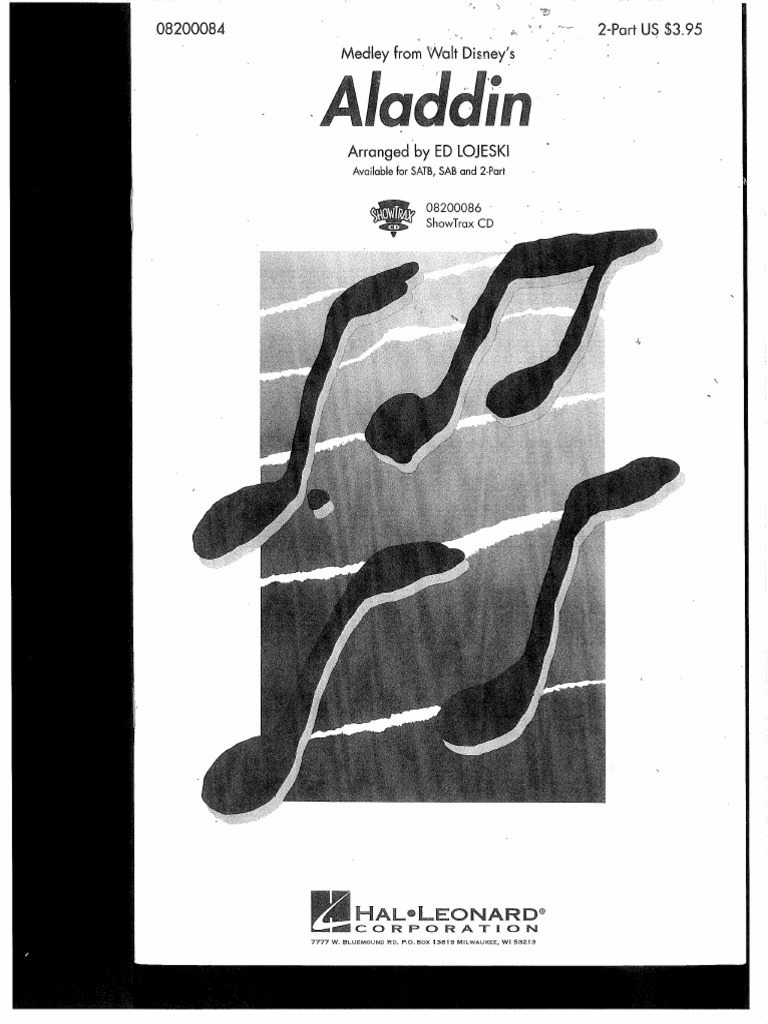 Aladdin Medley | PDF