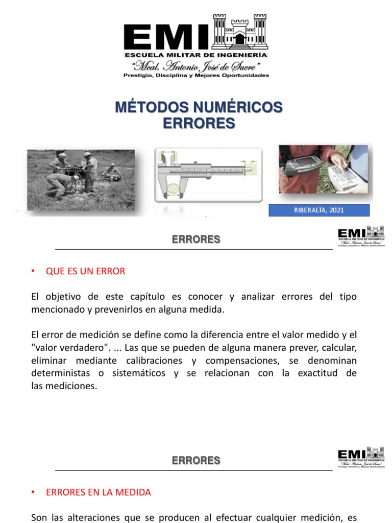 2 Error | PDF | Medición | Exactitud y precisión