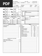 Star Wars RPG (D6) - Character Sheet v1.1 | PDF | Role Playing ...