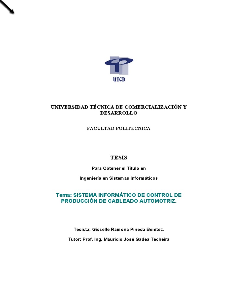 Control de Produccion UTCD | PDF | Calidad (comercial) | Software