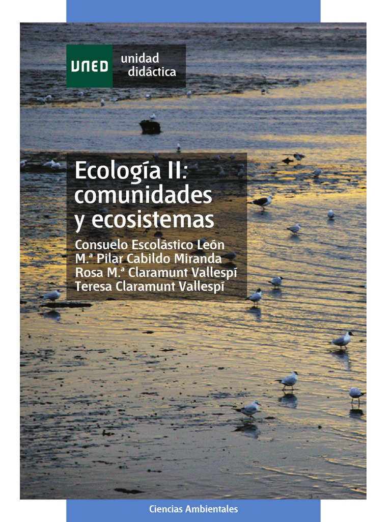 Ecologia Ii Comunidades Y Ecosistemas 9788436268072 Compress Pdf