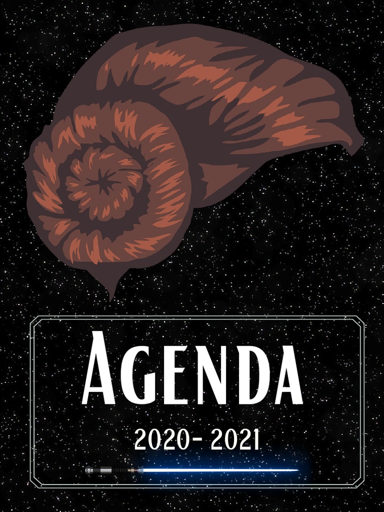 Agenda Escolar Star Wars 2020-2021 | PDF | Darth Vader