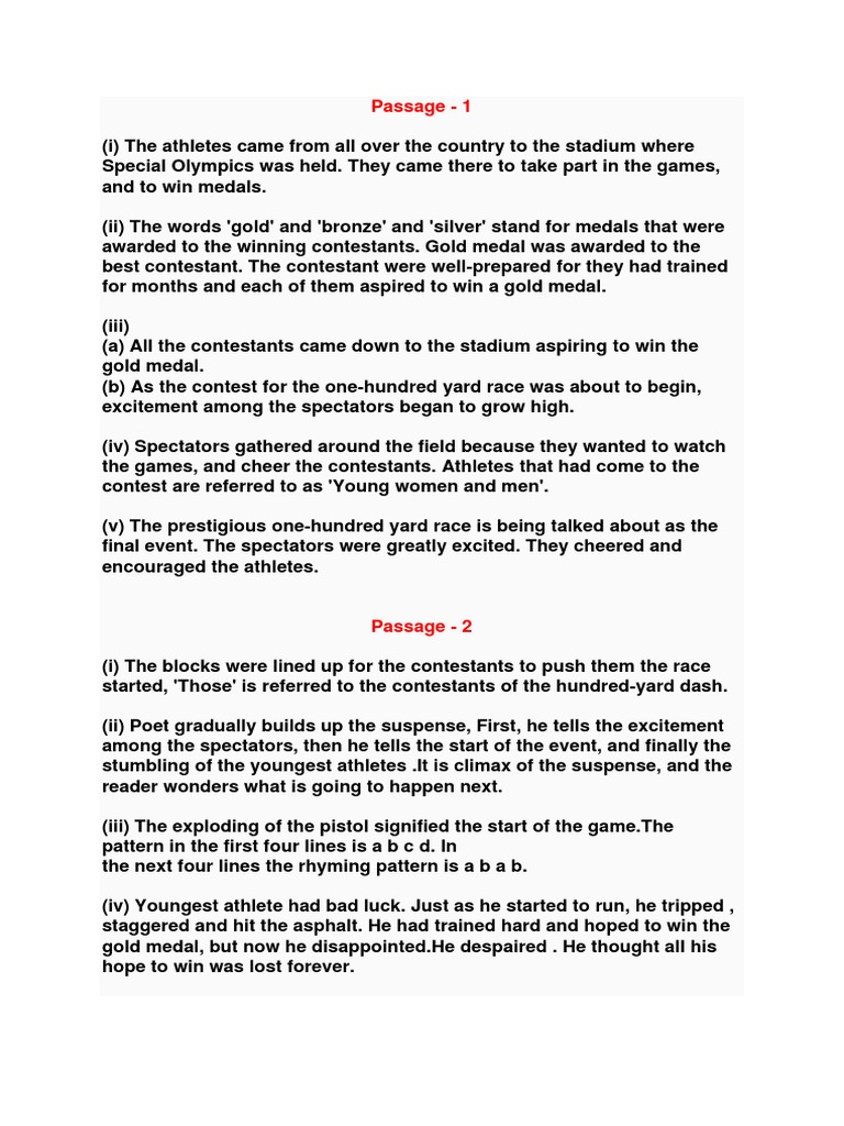 Nine Gold Medals Workbook Answers | PDF