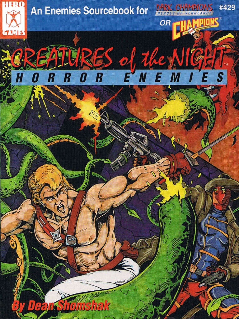 Creatures of The Night - Horror Enemies | PDF | Horror Fiction | Monsters