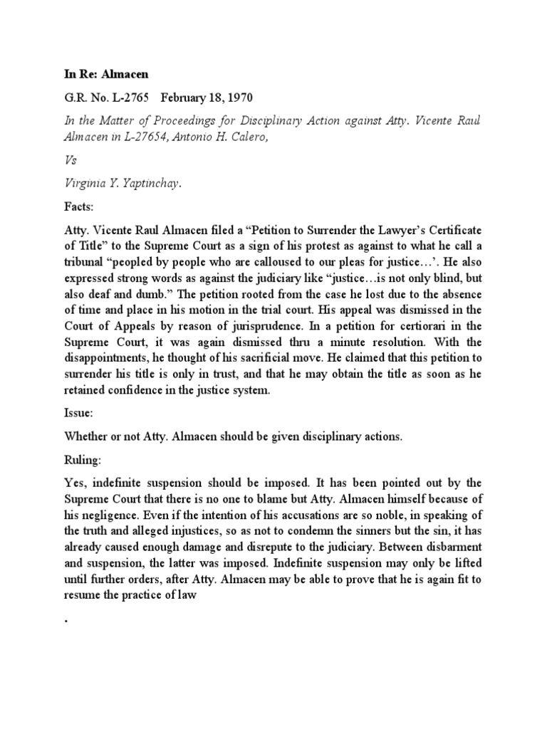 Case Digests Basic Legal Ethics | PDF | Lawyer | Lawsuit