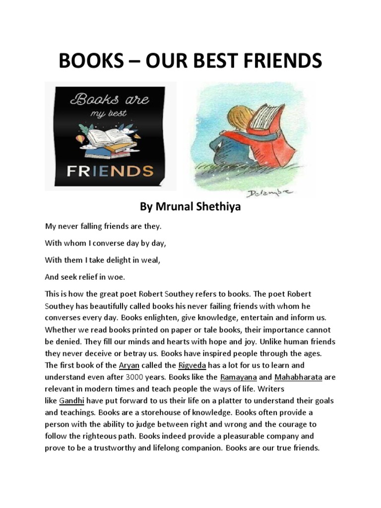 Books - Our Best Friends | PDF