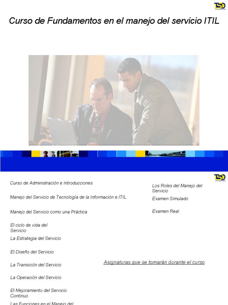ITIL V3 Service Management Español | PDF | Itil | Tecnología de ...