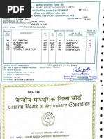 10th Marksheet PDF | PDF | Behavior Modification | Qualifications