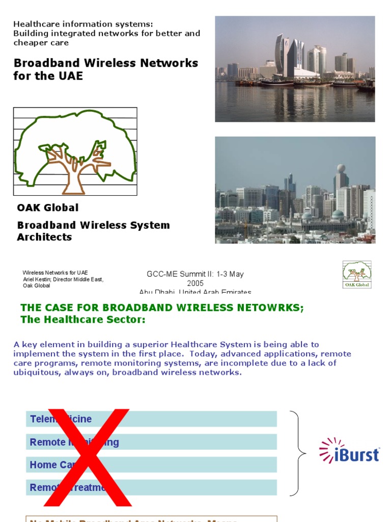 Wireless Networks For The UAE | PDF | Wireless | Health Economics
