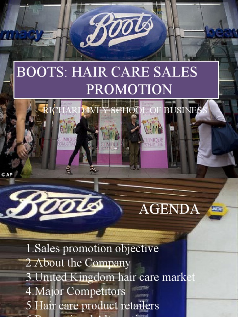 Boots: Hair Care Sales Promotion: Richard Ivey School of Business | PDF ...