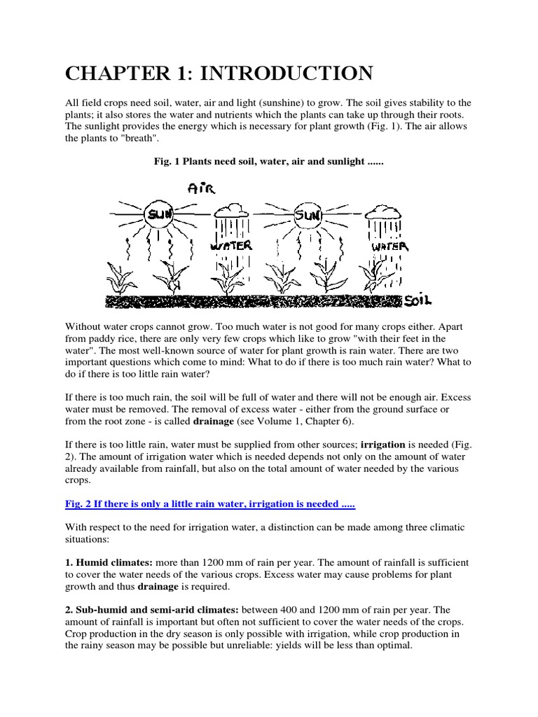 Crop Water Requirement | PDF | Evapotranspiration | Irrigation