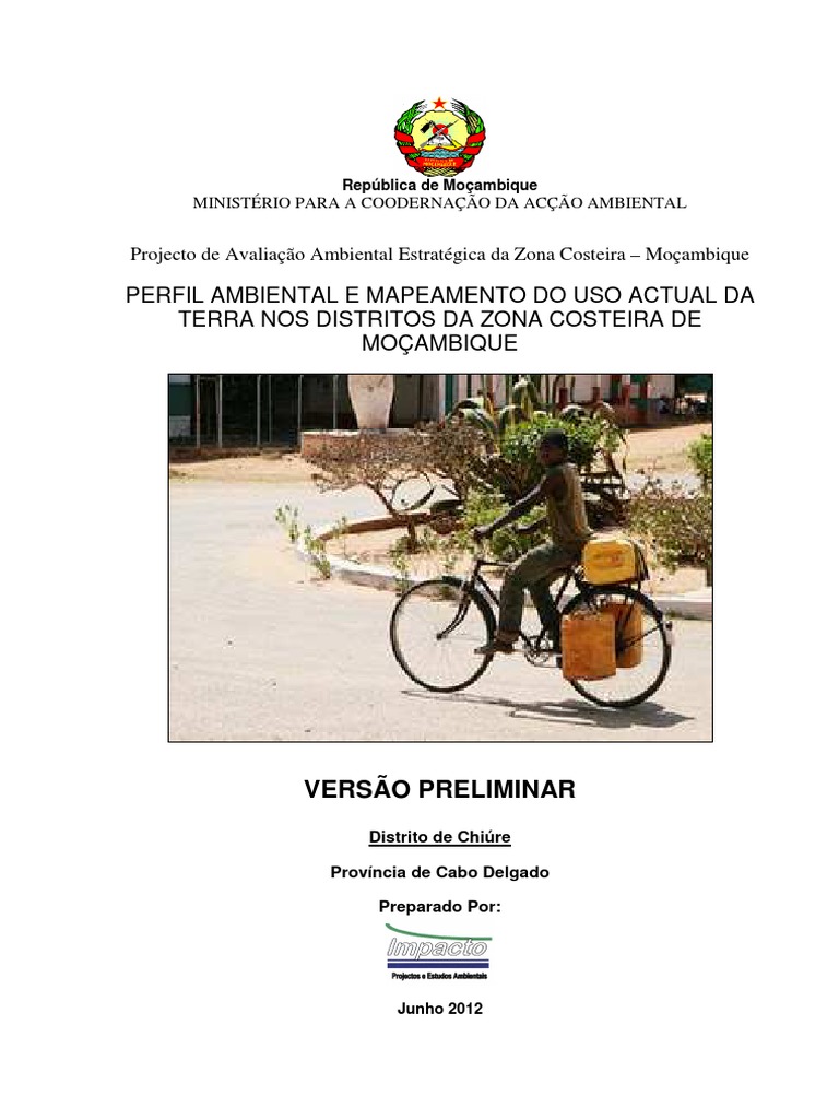 Perfil Ambiental do Distrito de Chiúre | PDF | Solo | Aquífero